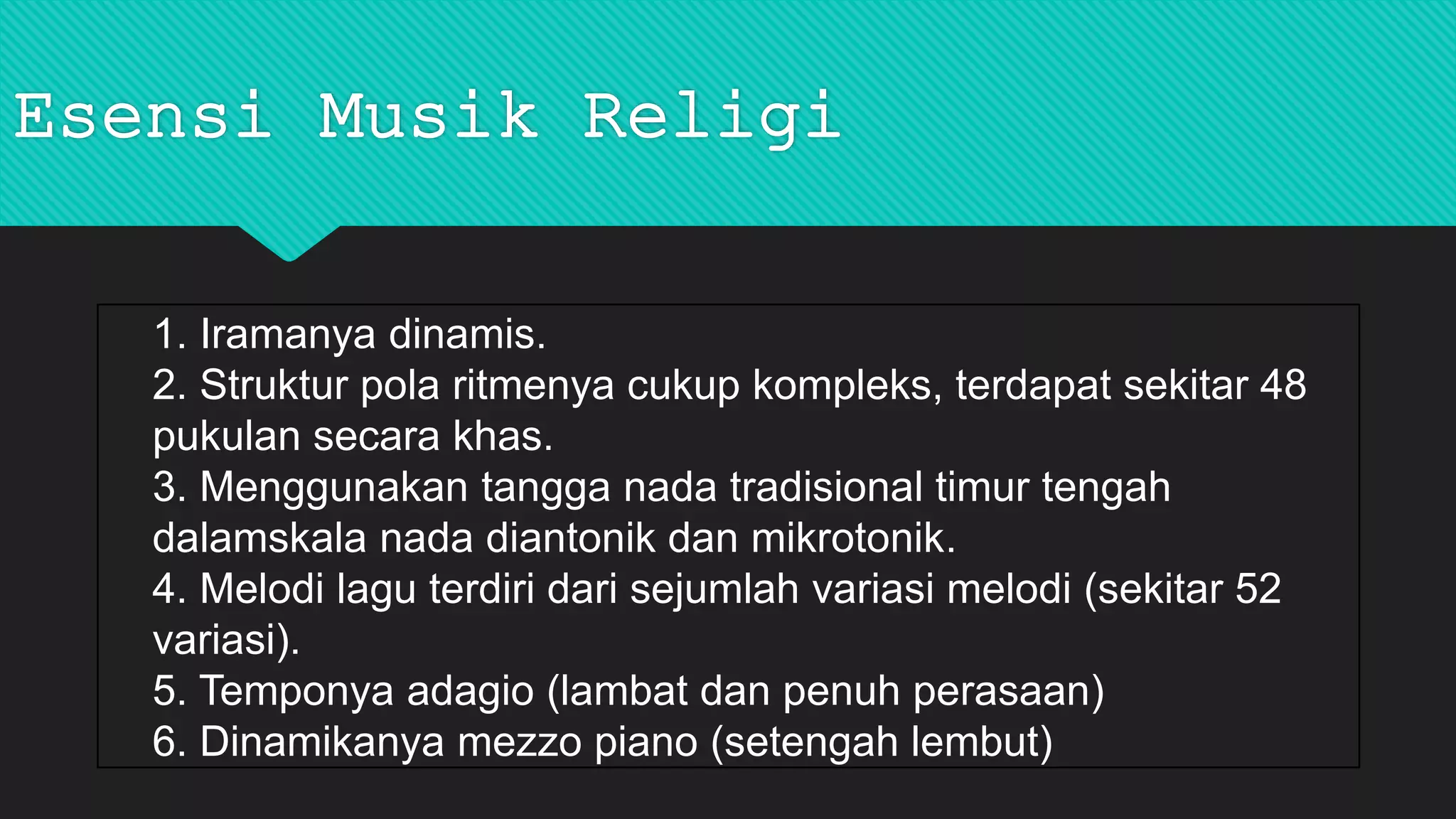 Seni Budaya ALIRAN MUSIK RELIGI | PPT