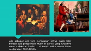 Seni Budaya ALIRAN MUSIK RELIGI | PPT