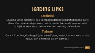 Seni Komposisi dalam Fotografi: Teknik dan Pengetahuan Teknis | PDF