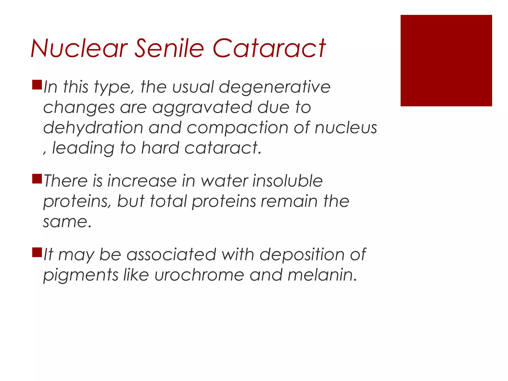 Senile cataract | PPT
