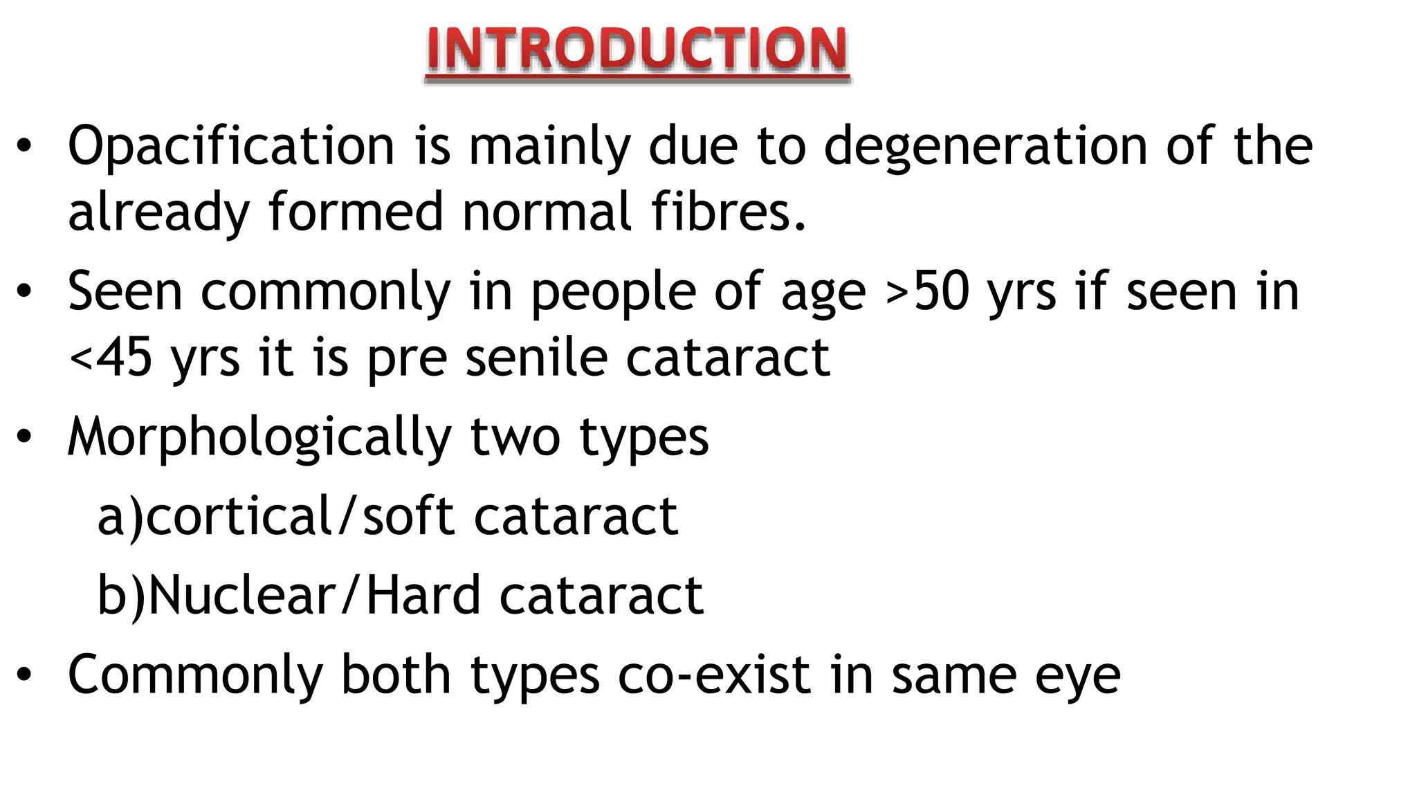 Senile cataract | PPTX
