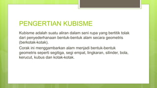 Seni lukis aliran kubisme | PPTX