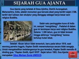 Seni Mancanegara Gua Ajanta | PPTX