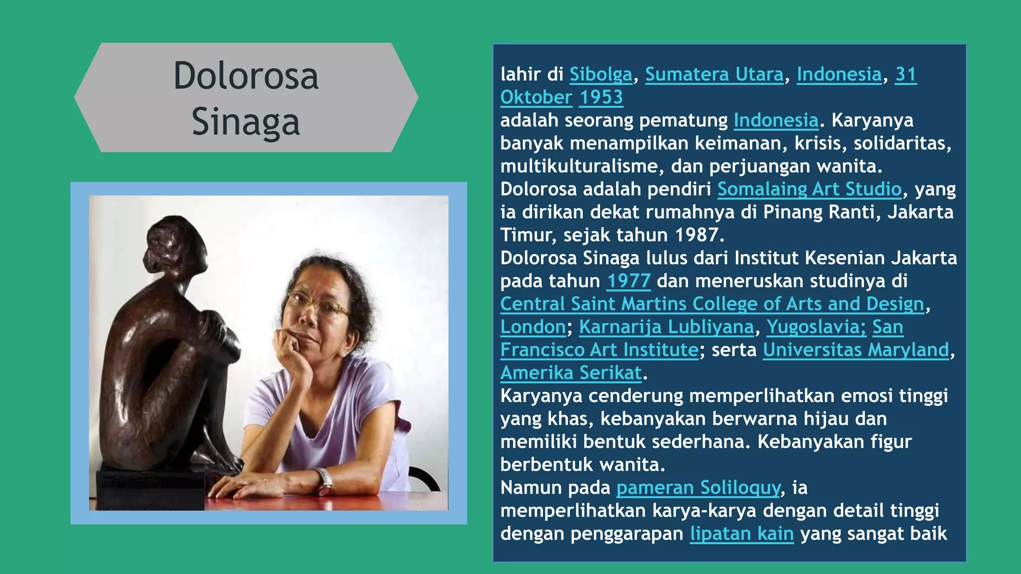 Seniman seniman indonesia | PPTX