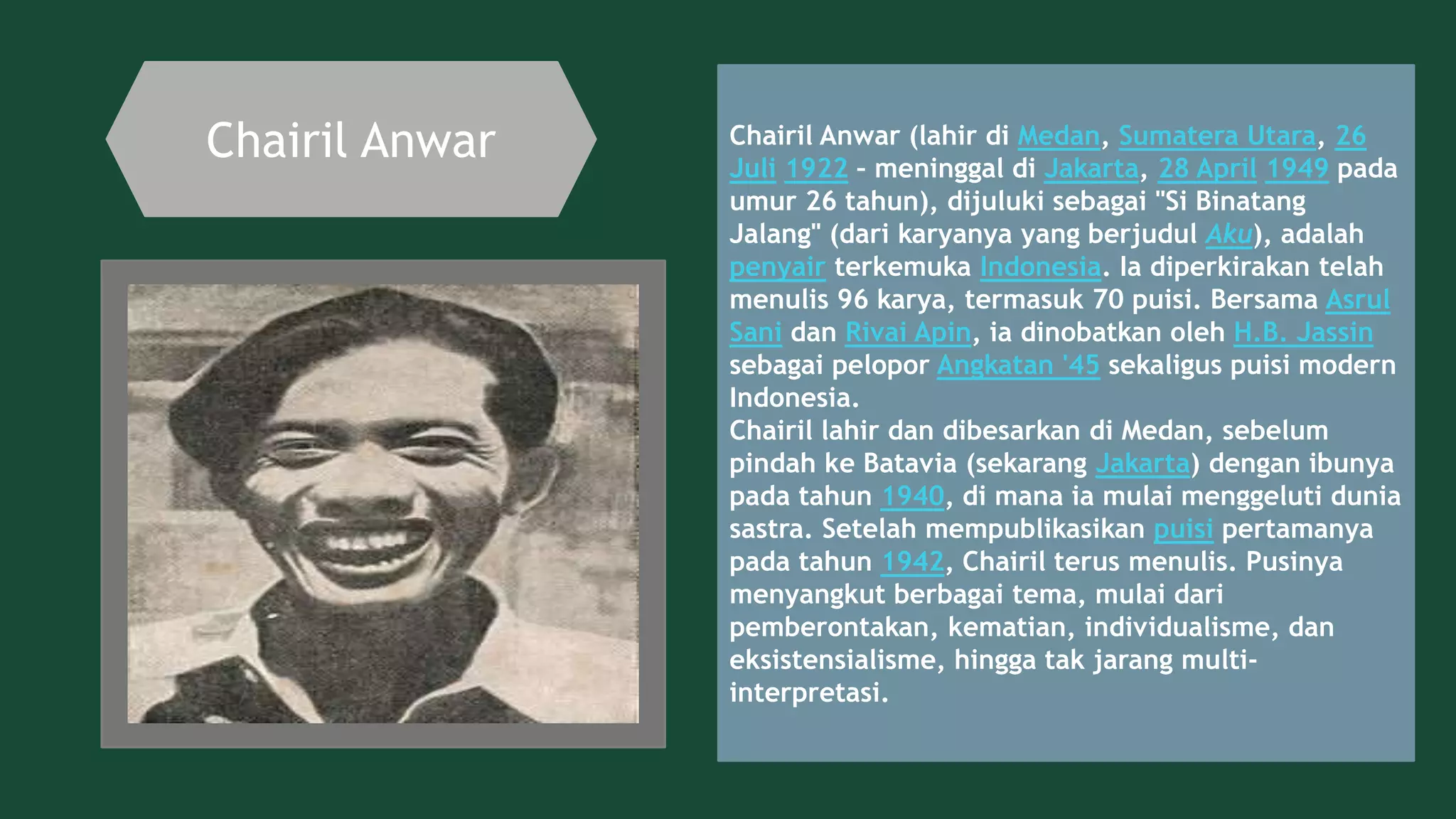 Seniman seniman indonesia | PPT