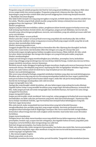 Seni menata hati dalam bergaul | PDF