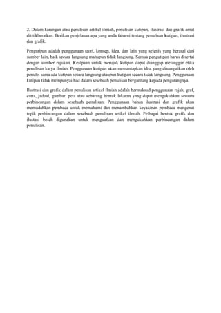 Seni mengarang | DOCX