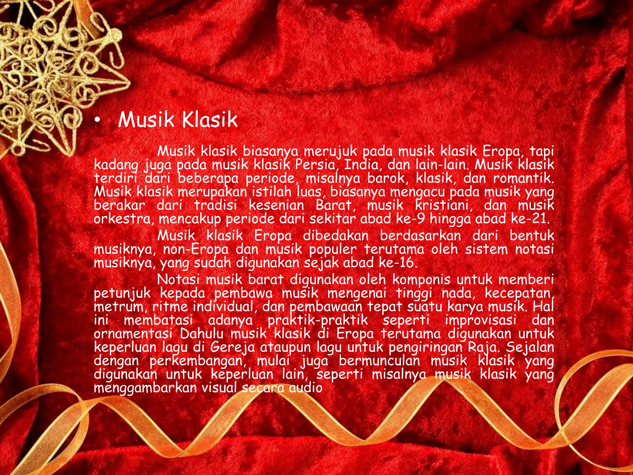 Ppt Seni musik | PPTX
