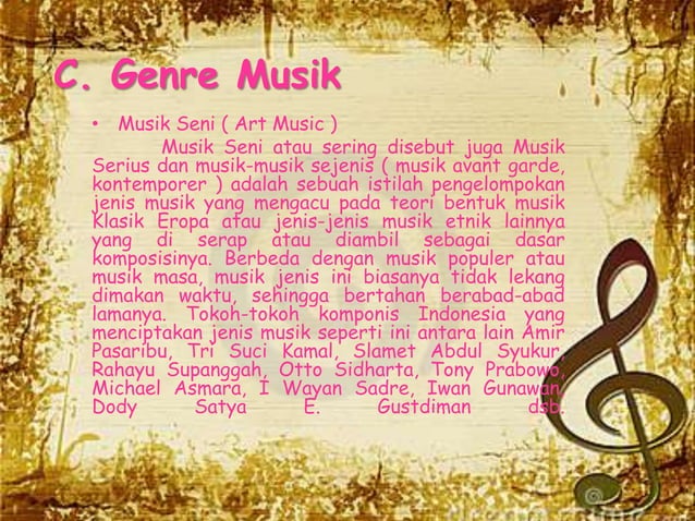 Ppt Seni musik | PPTX