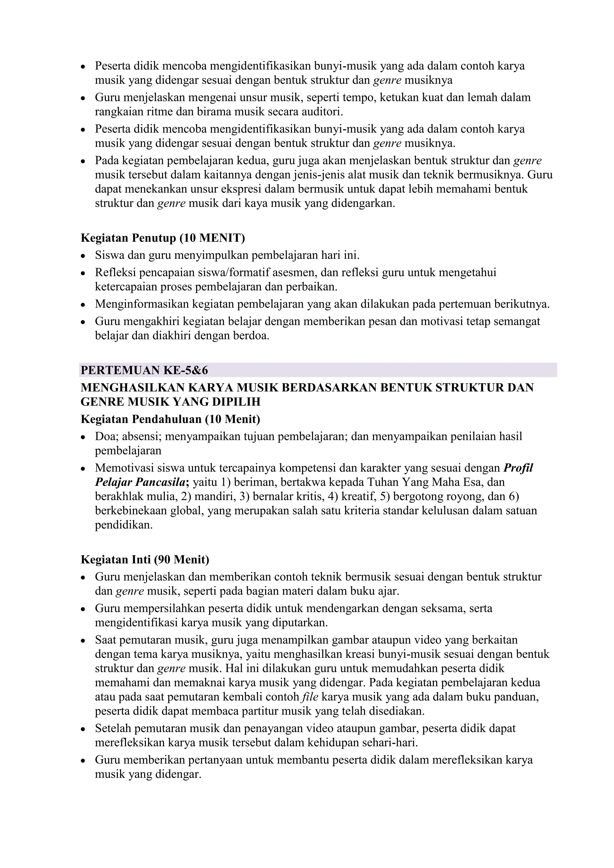 Seni Musik Unit 2 - Eksplorasi Bentuk Struktur dan Genre Musik.docx