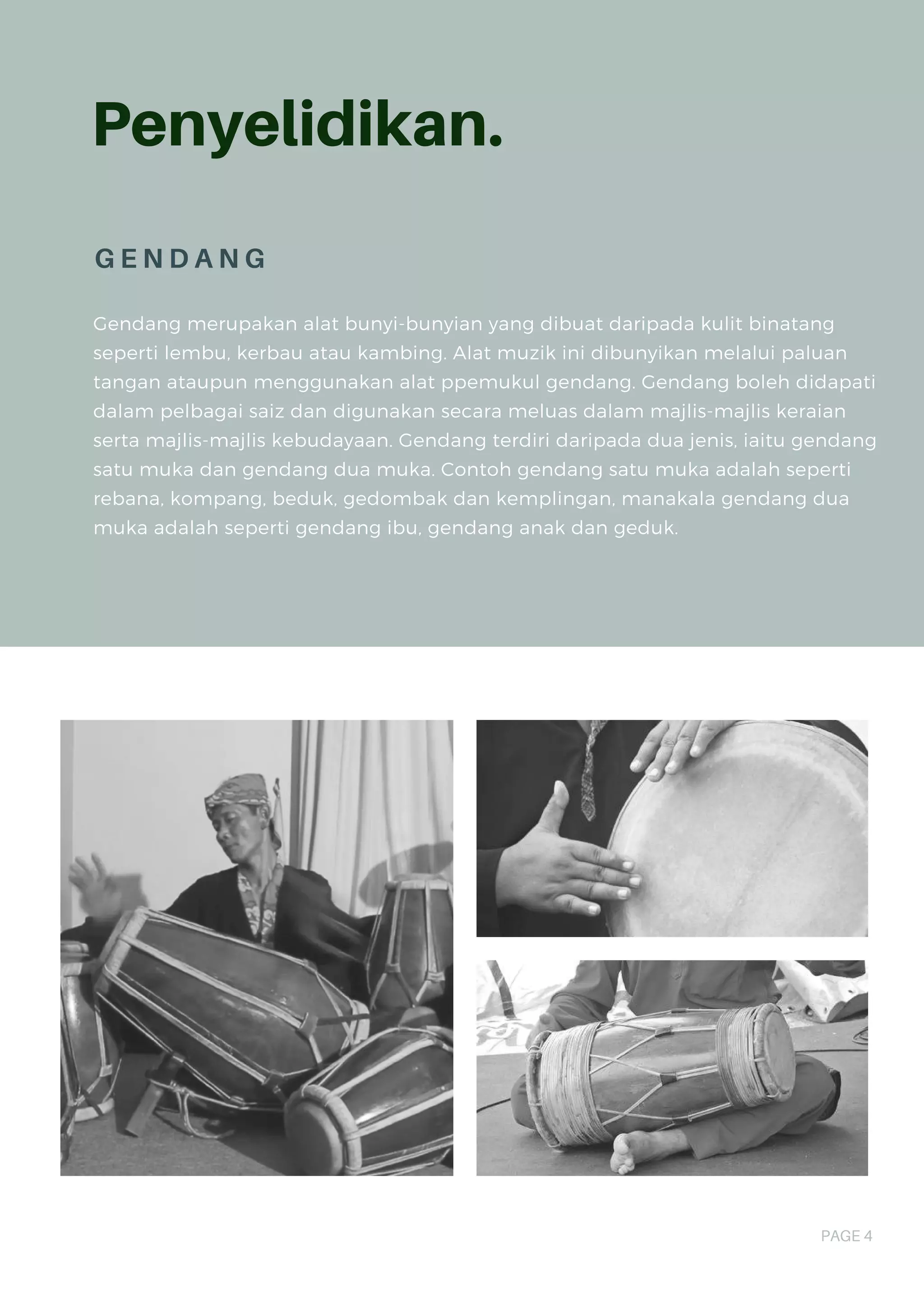 Seni Muzik Tradisional Masyarakat Melayu | PDF