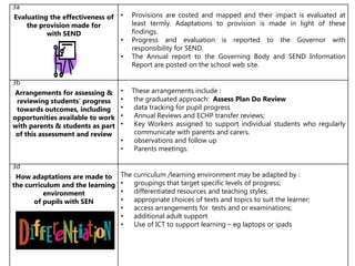 SEN information report Janury 2019 | PPT