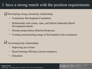 An interview presentation that lands senior-level jobs | PPT