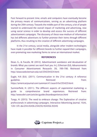 Senior Capstone Project Sample | PDF