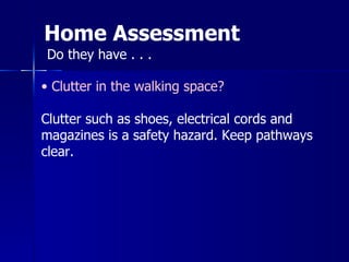 Senior Fall Prevention | PPT