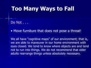 Senior Fall Prevention | PPT