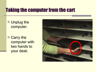 Senior High Laptop Lab Guidelines | PPT