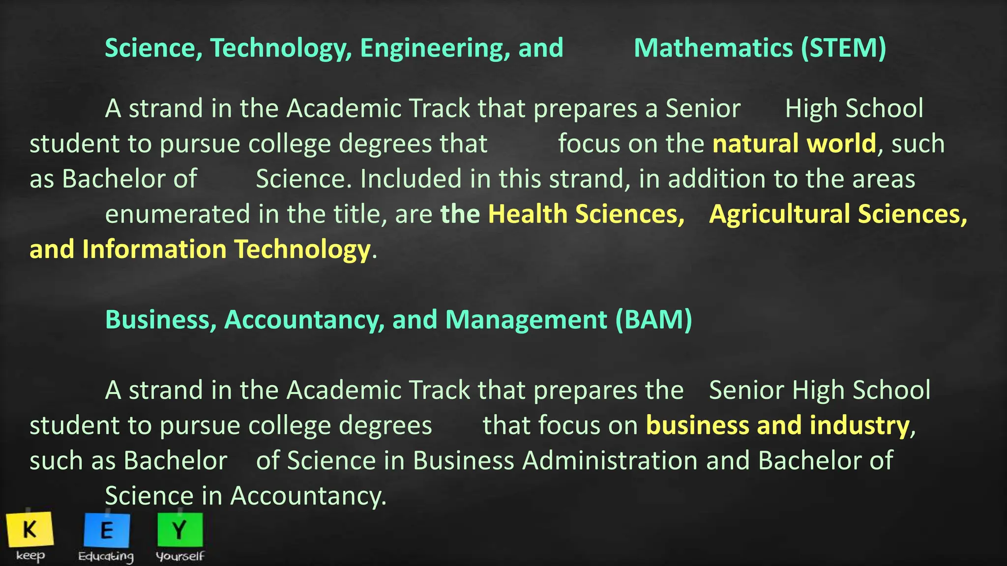 SENIOR HIGH SCHOOL.pptx strands track and other basic i formation | PPTX