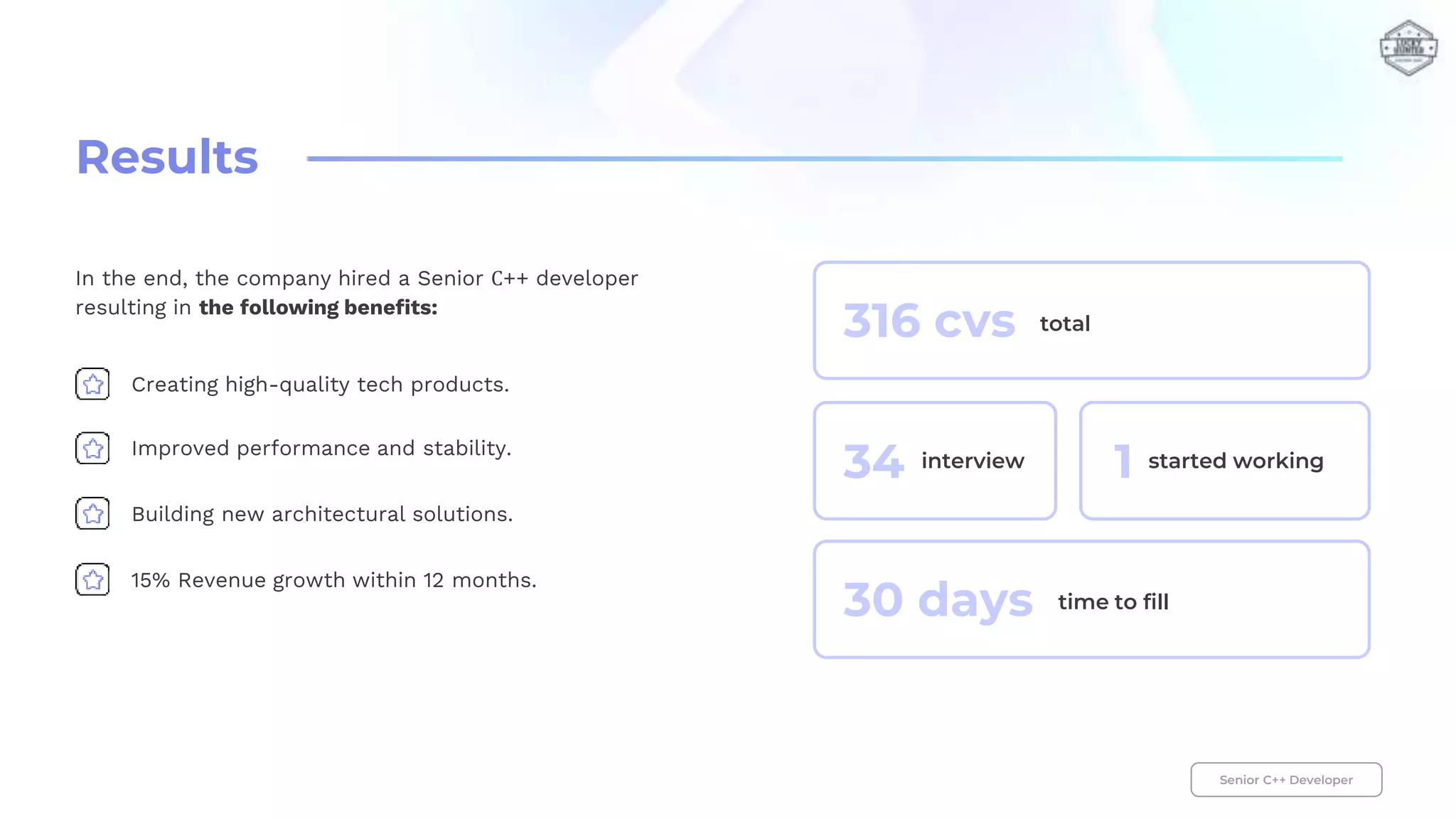 Senior C++ Developer | PPTX