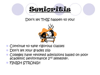 Senior class college_information_workshop | PPT