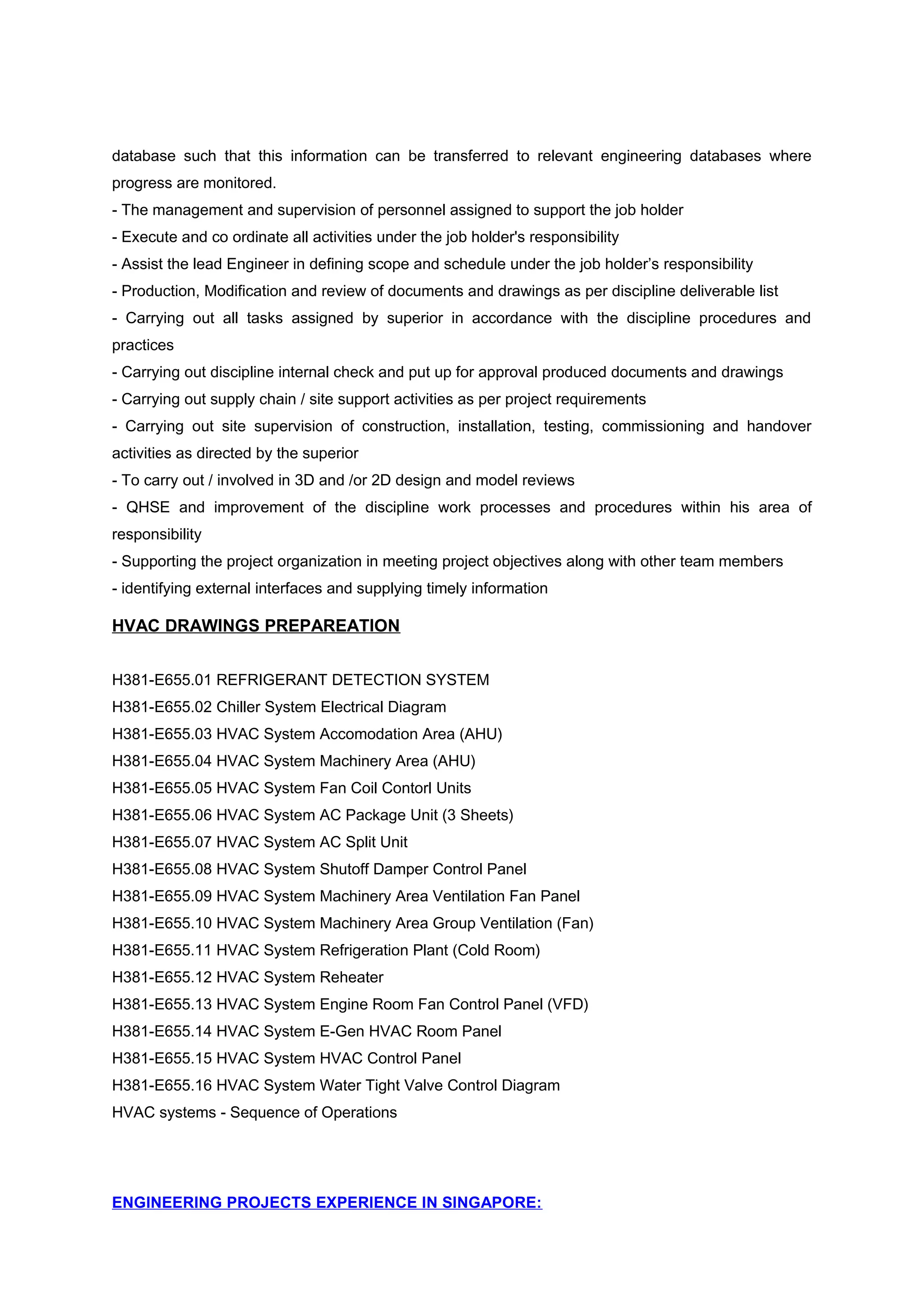 Senior electrical engineer resume | DOC