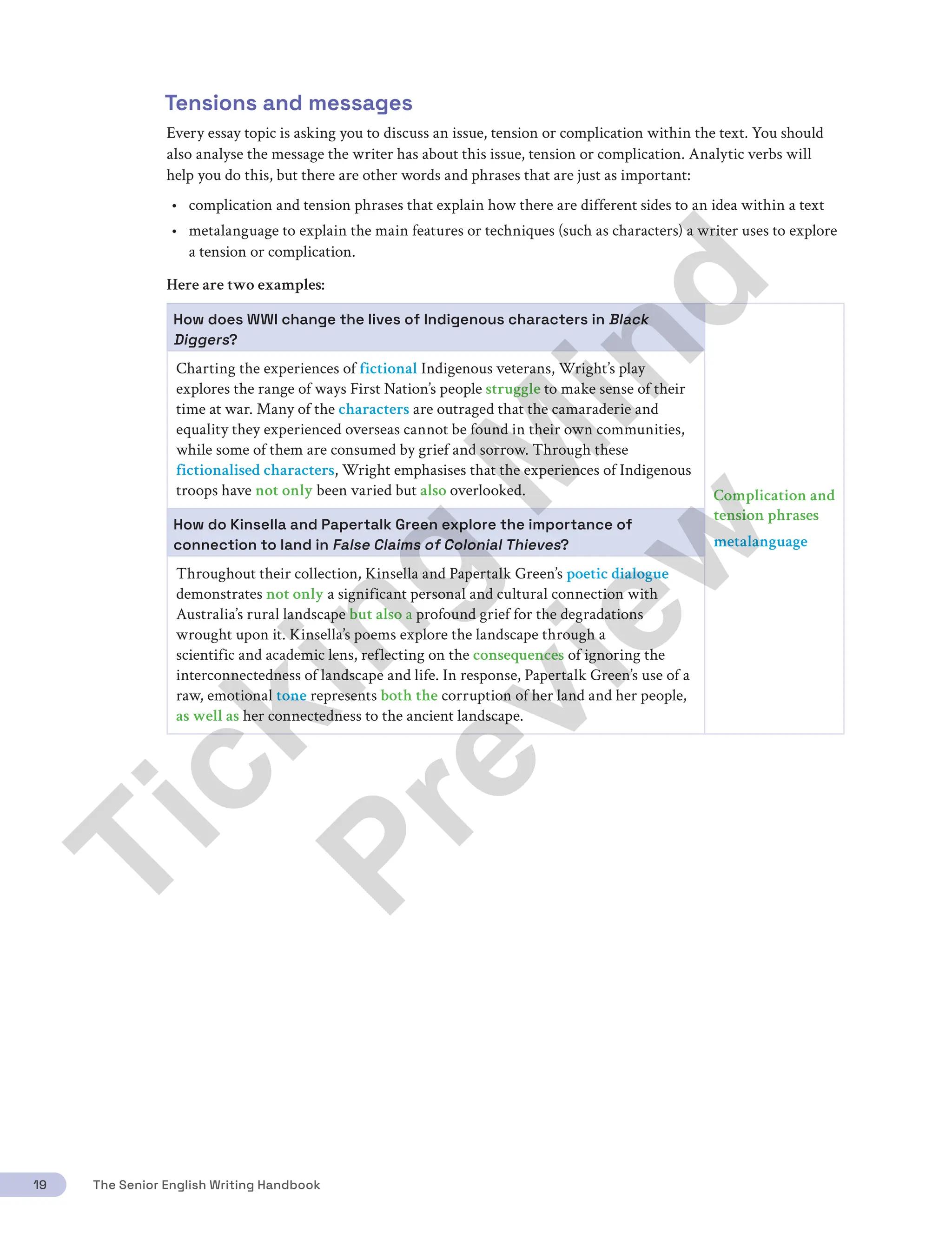 The Senior English Writing Handbook (5th Edition) | PDF