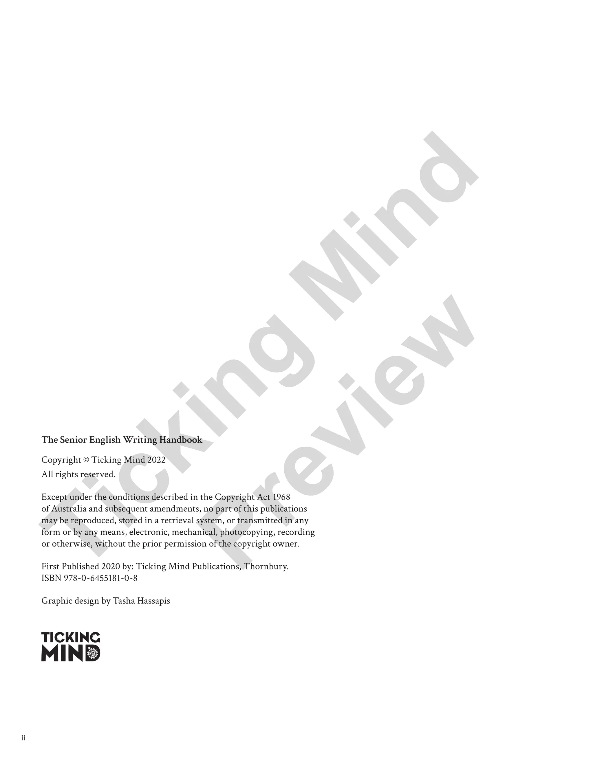 The Senior English Writing Handbook (5th Edition) | PDF