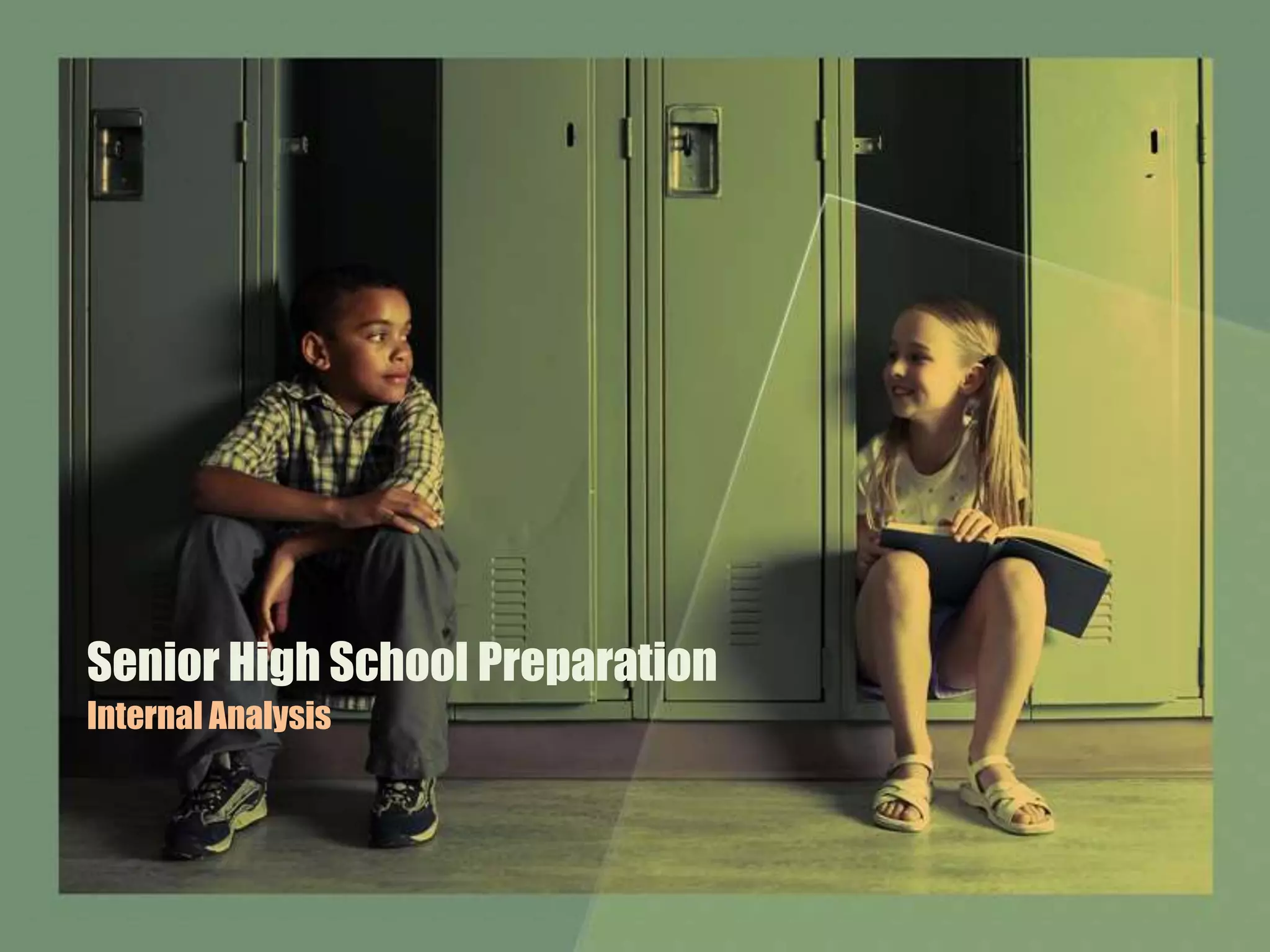 Senior high school preparation internal analysis presentation | PPTX