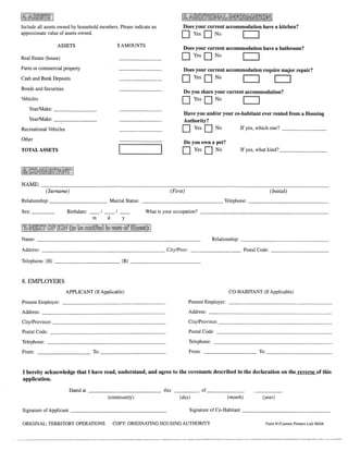 Senior housing application | PDF