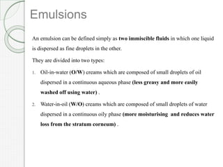 Chemistry of Cosmetics | PPT