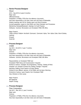 Senior Process Designer | DOCX