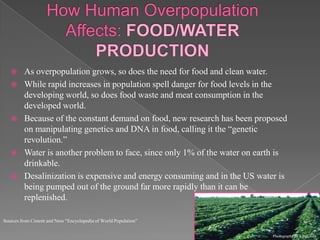 Period 7 - Teresa Benites - World Overpopulation | PPT