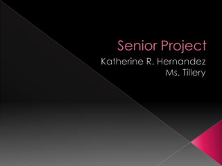 Senior Project Presentation | PPT