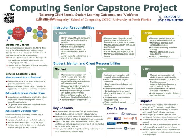 UNF Computing Senior Capstone Project | PPT
