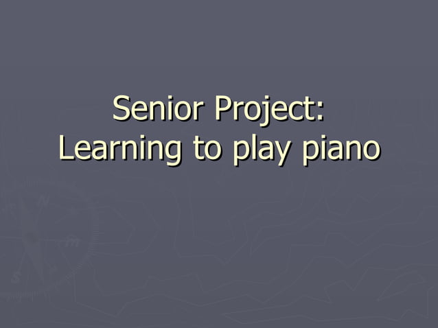 Alex Gainey senior project | PPT