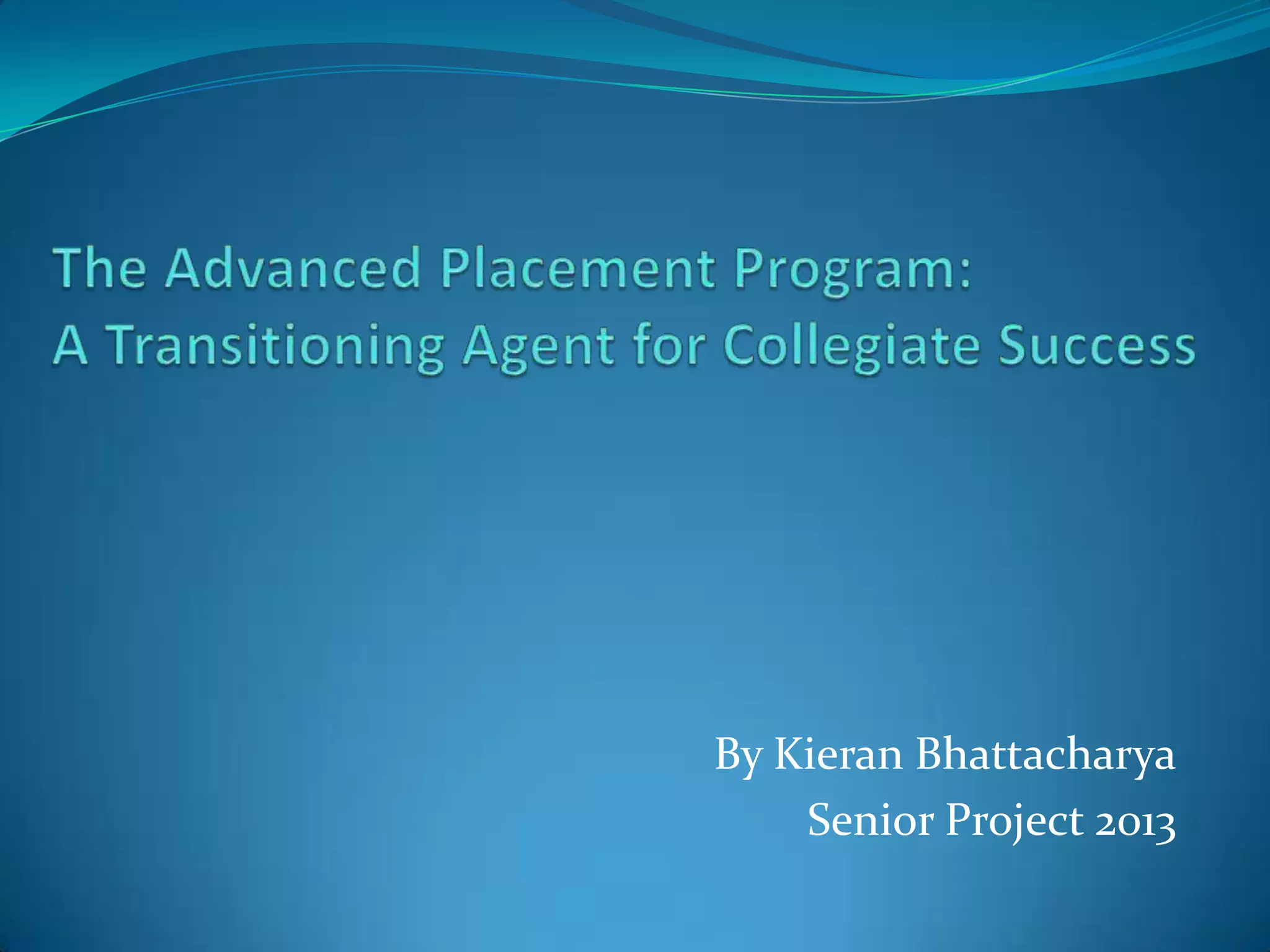 Senior project power point | PPT