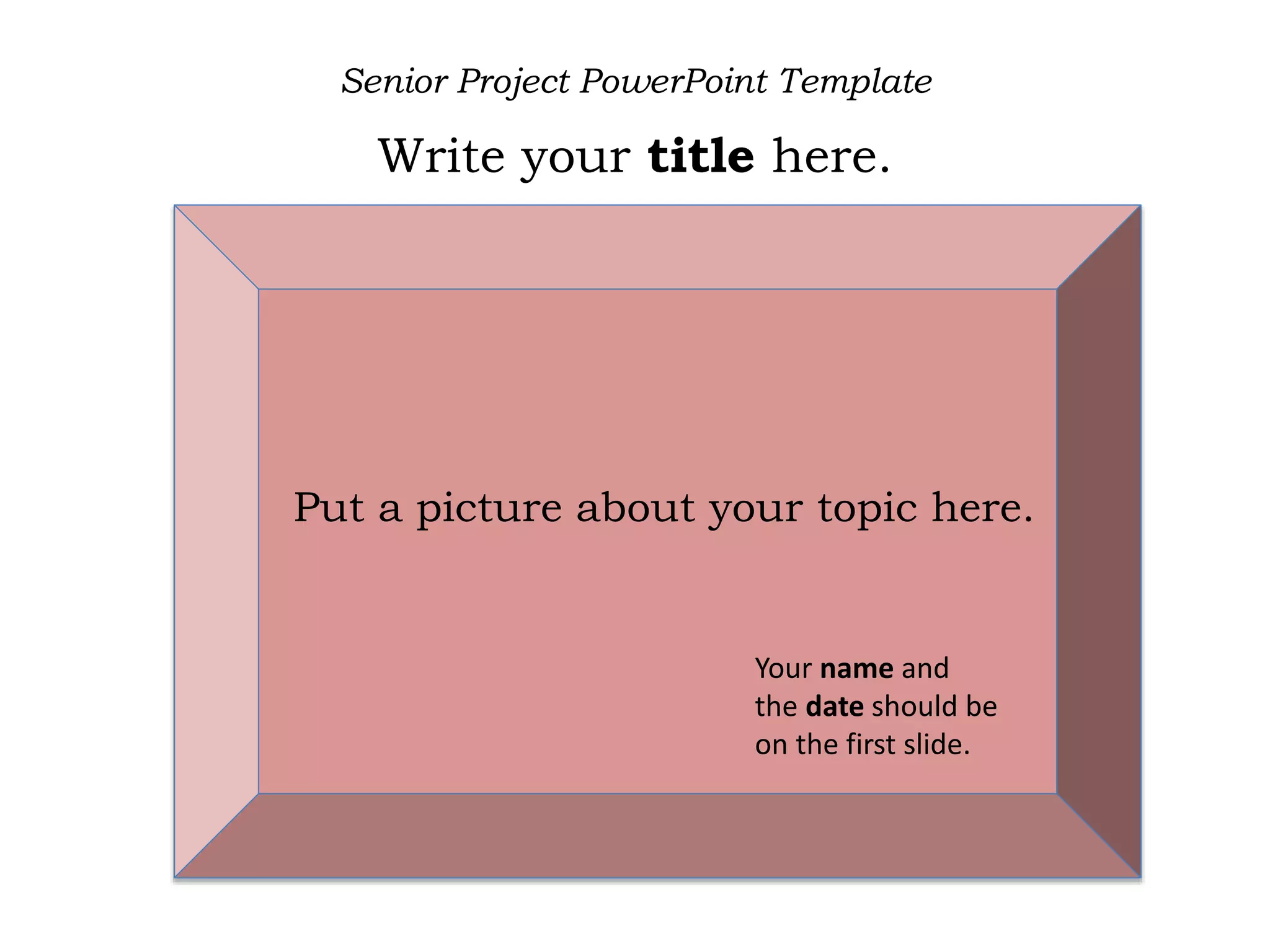 Senior Project PPT Template '20 (You can open this in Google Slides.) | PPT