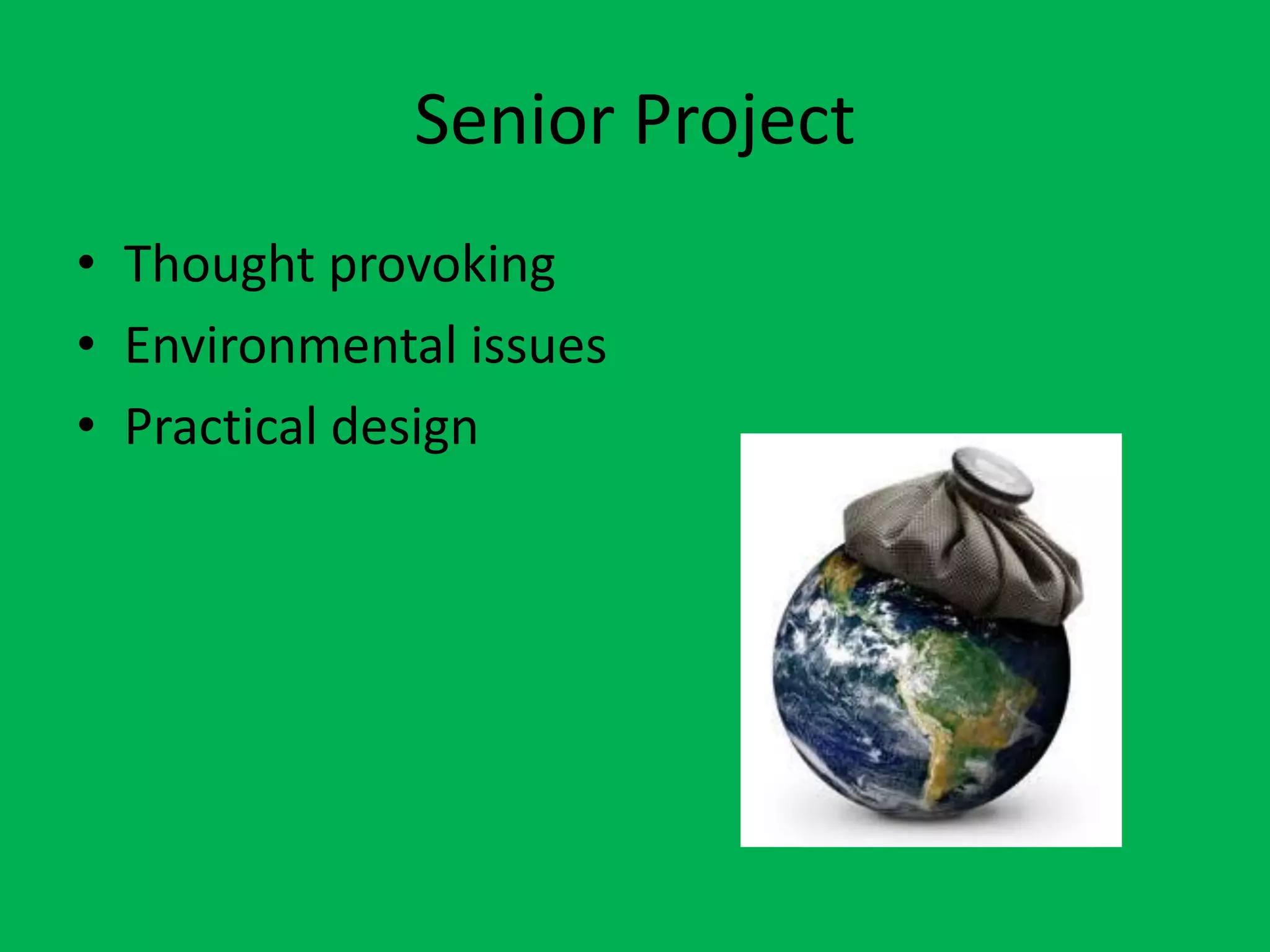 Senior project Powerpoint | PDF