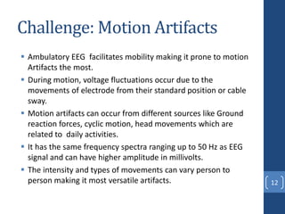 Motion Artifact in Ambulatory EEG | PPT