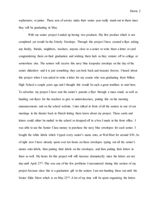 Senior Project speech | PDF