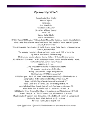 Recital Program | PDF | Religious (Music and Audio) | Music