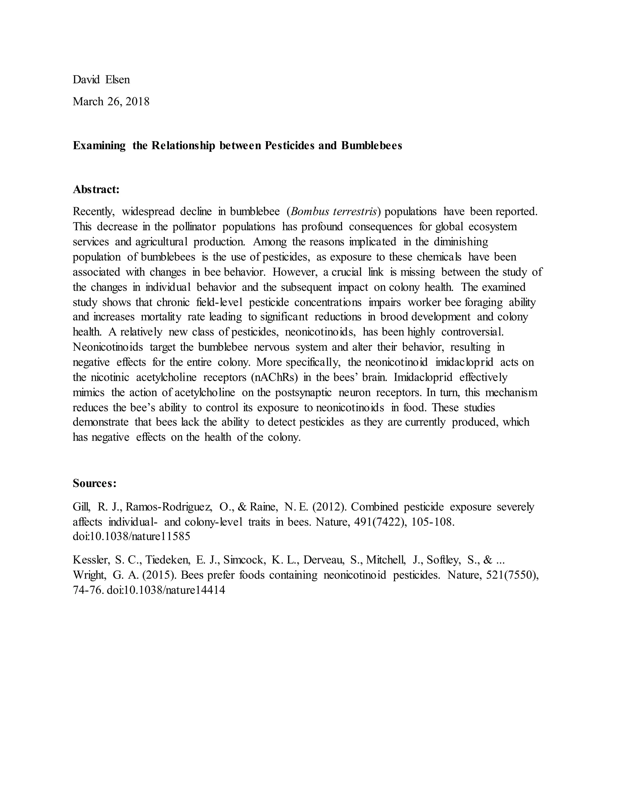 David Elsen - Senior Seminar Abstract | DOCX