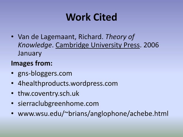 Senior seminar final presentation | PPT