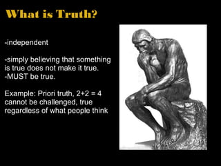 Truth and Knowledge | PPT