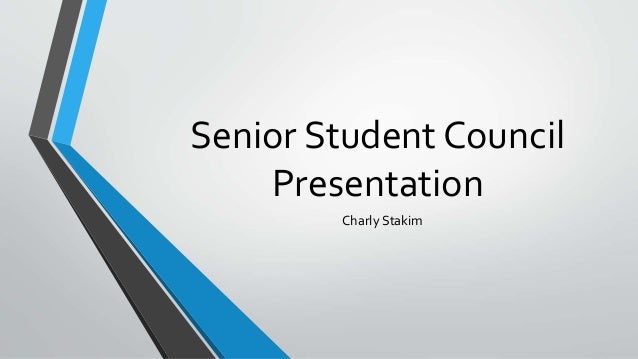 Senior Student Council Presentation senior-student-council-presentation