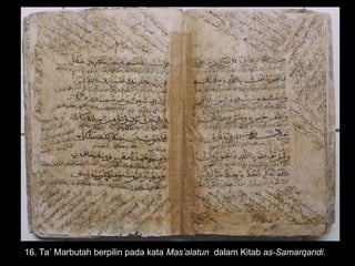 Seni Penulisan Kitab di Jawa dan tradisi pesantren.ppt