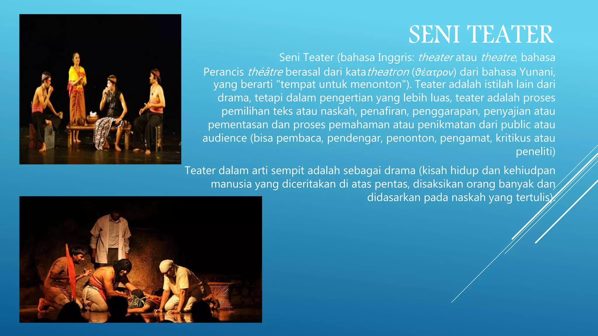 Seni Pertunjukan SMA XII | PPTX