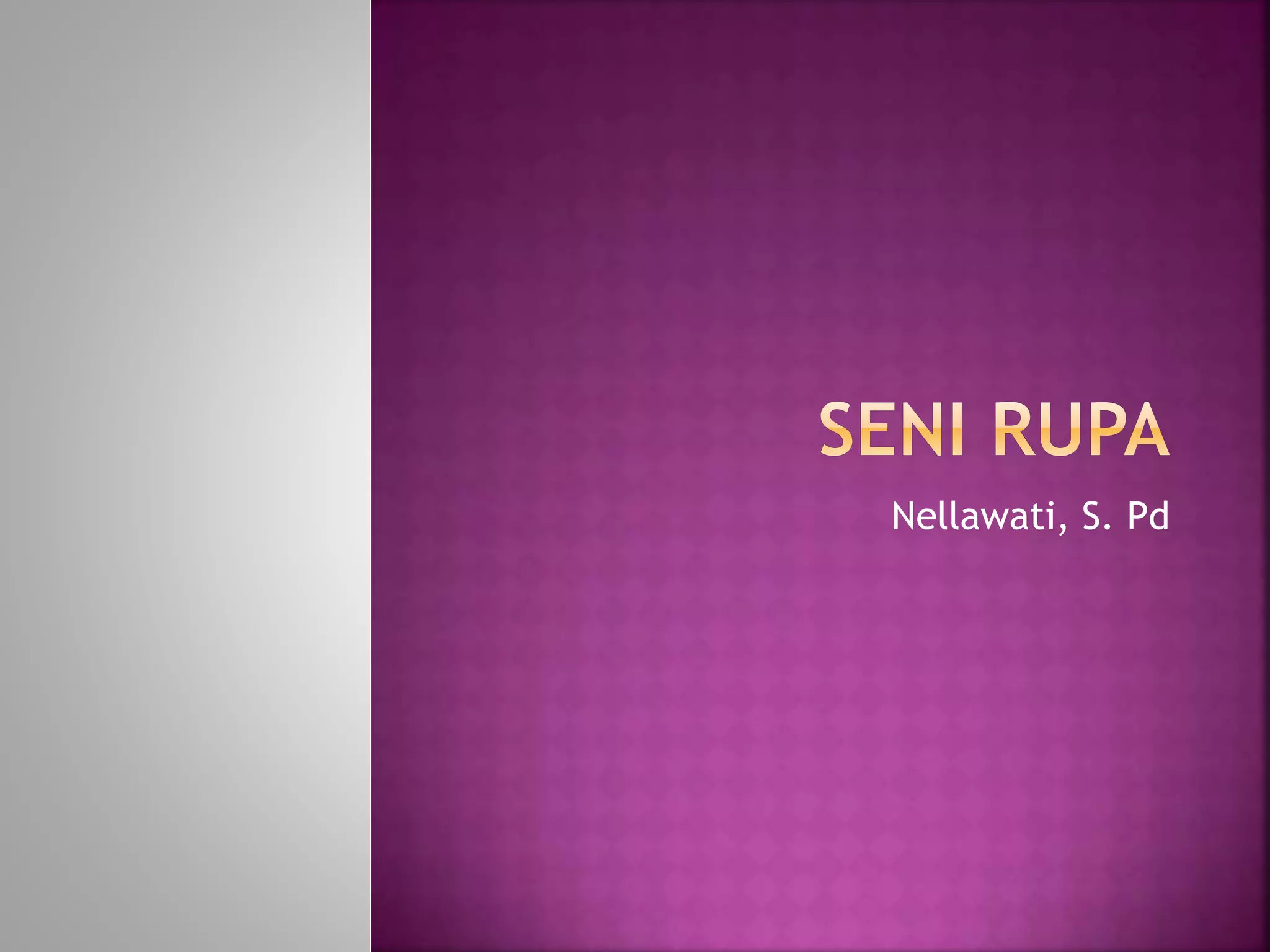 Seni rupa | PPT
