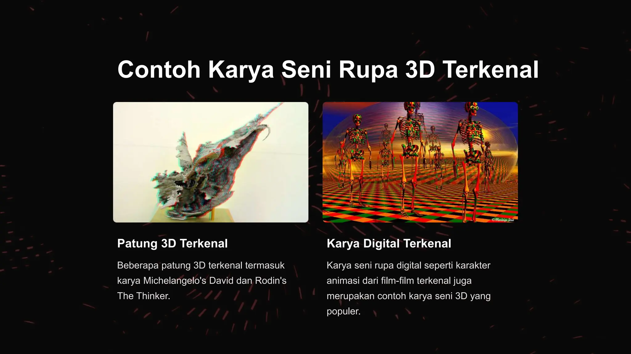 seni rupa 3 dimensi Kelas xi semester 2 tahun pelajaran 2023 2024pptx ...