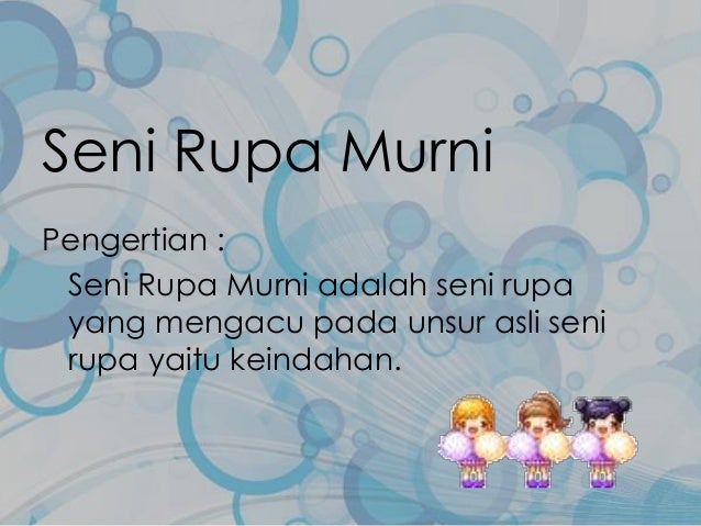 Ppt Seni Rupa Murni - Materi Soal